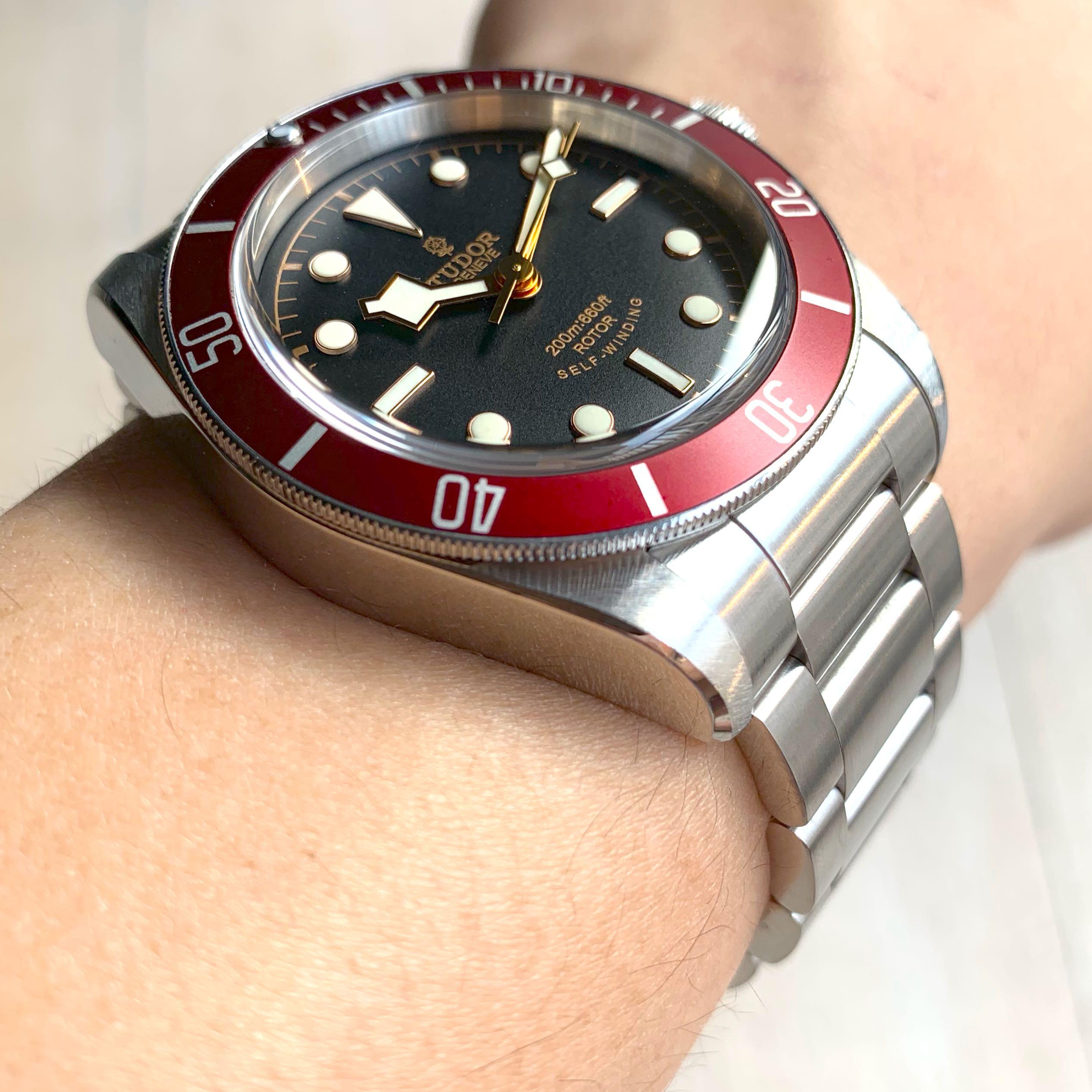 [ SOLD ] Tudor Black Bay Rose, Luxury, Watches on Carousell