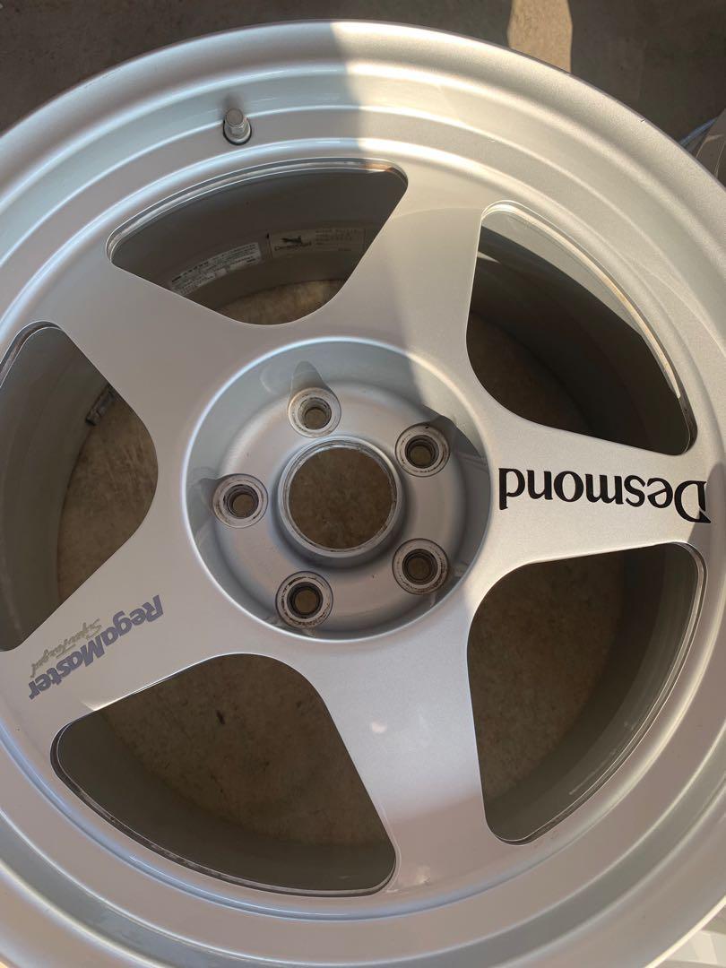 Desmond Regamaster 17x9 +18 5x114.3, Car Accessories, Tyres & Rims on ...