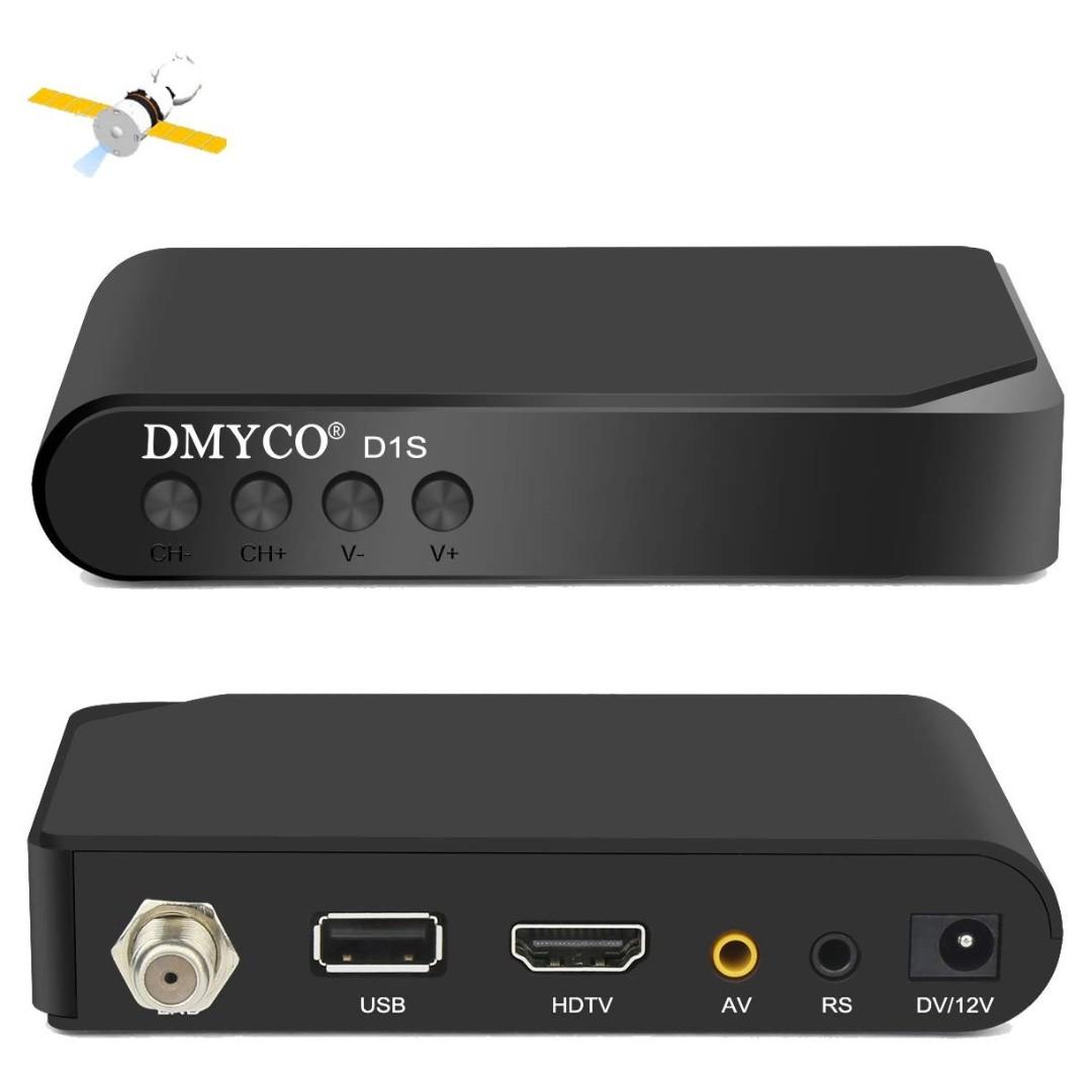 DMYCO DVB-S2 FTA Satellite Receiver TV Tuner, Mpeg-4 Decoder Digital ...