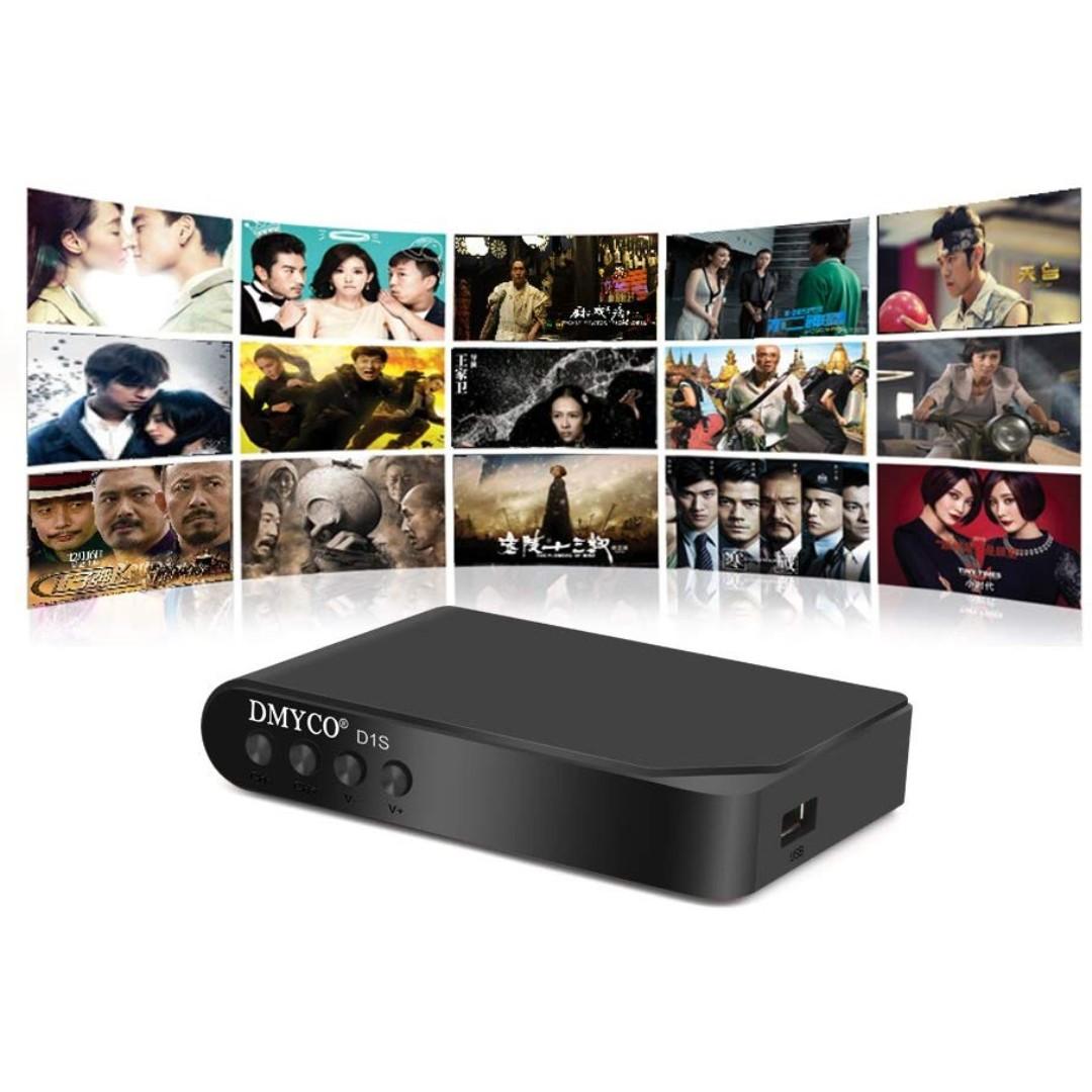 DMYCO DVB-S2 FTA Satellite Receiver TV Tuner, Mpeg-4 Decoder Digital ...