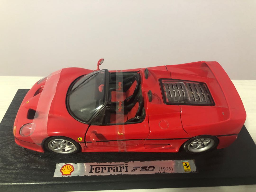 Ferrari F50 (1995) Shell diecast model car, Hobbies & Toys, Toys ...