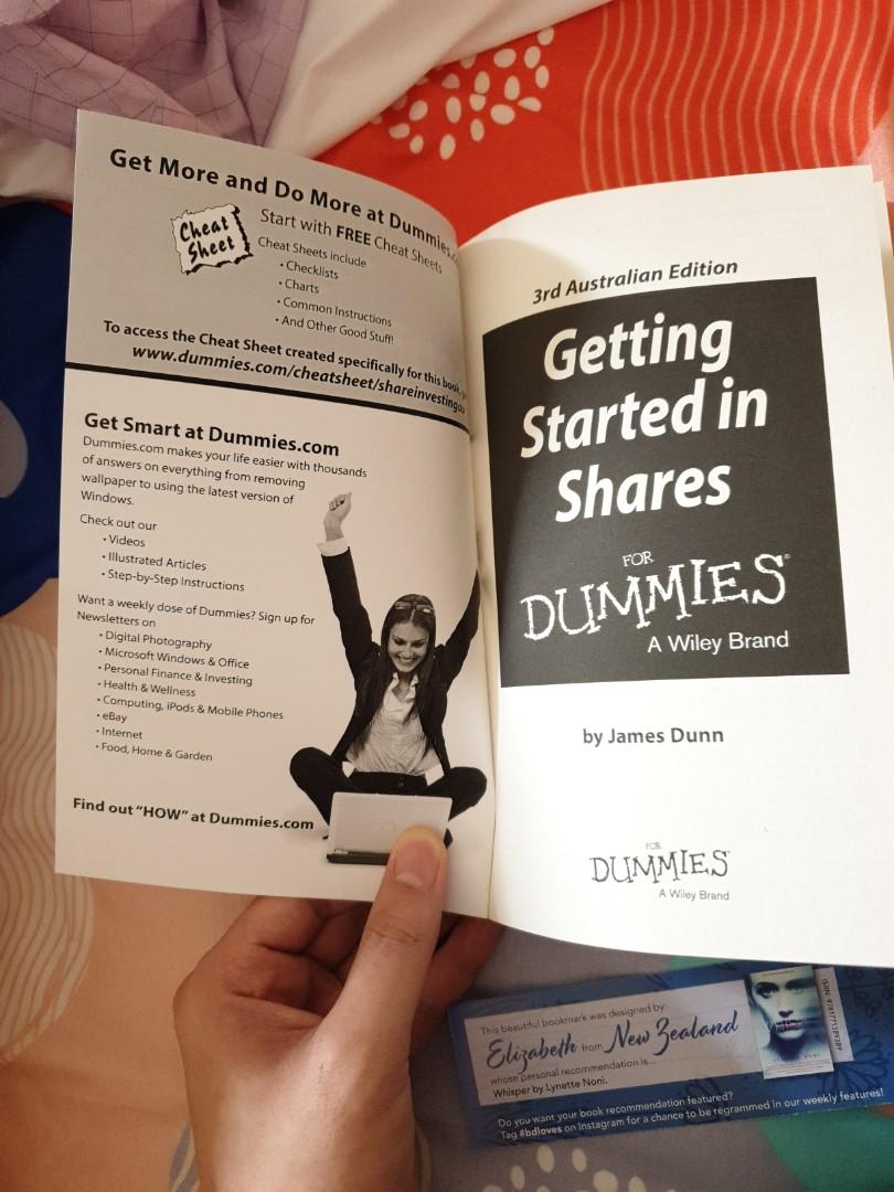 Getting Started in Shares For Dummies - AU edition, Hobbies & Toys ...