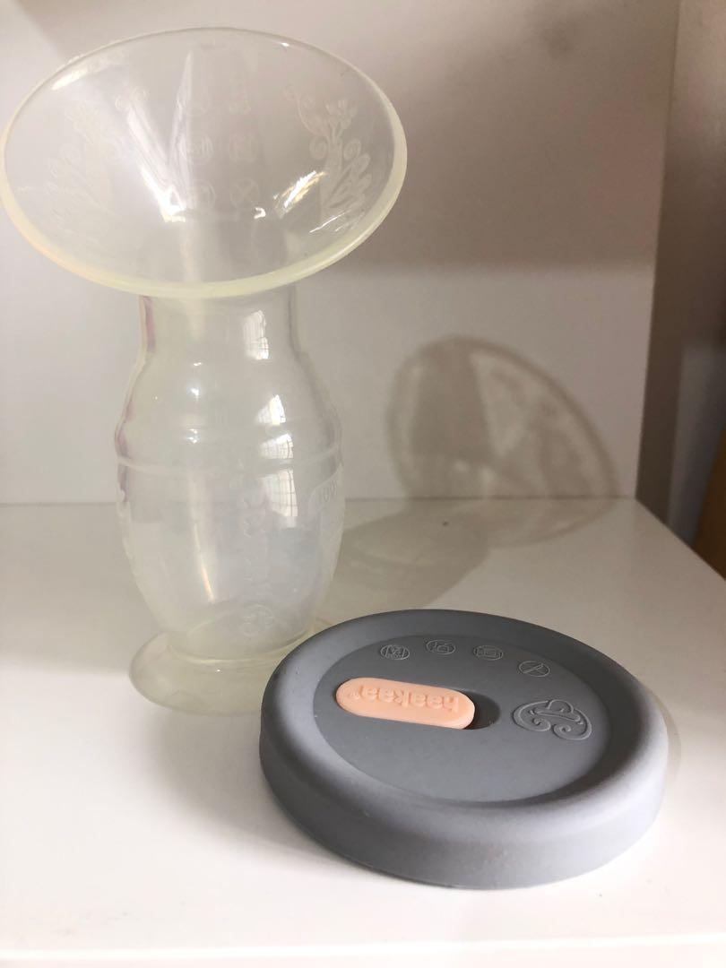 Haakaa original 100ml w/ lid set, Babies & Kids, Nursing & Feeding ...