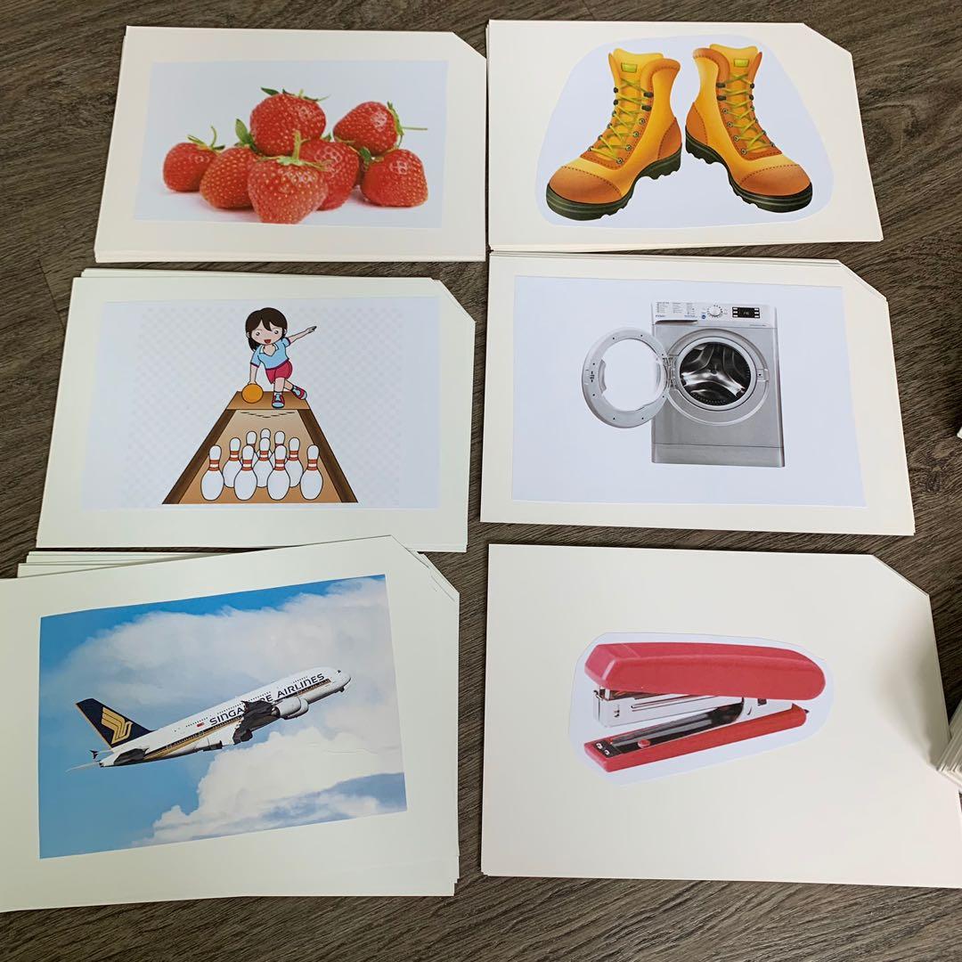 Handmade Flash Cards, Hobbies & Toys, Books & Magazines, Children's ...