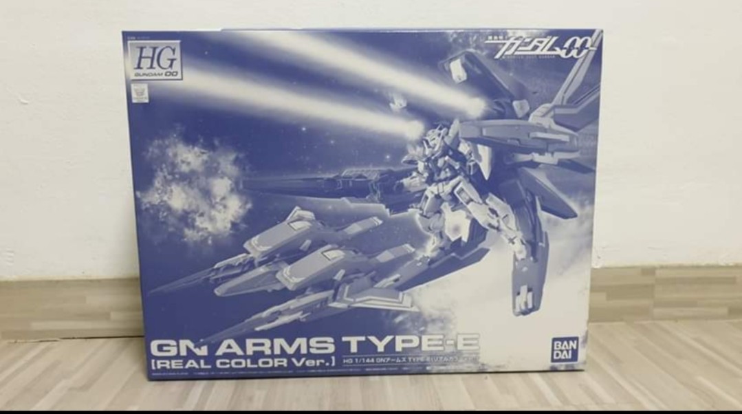 HG GN Arms Type E(Real colour ver.) P BANDAI, Hobbies & Toys, Toys & Games on Carousell