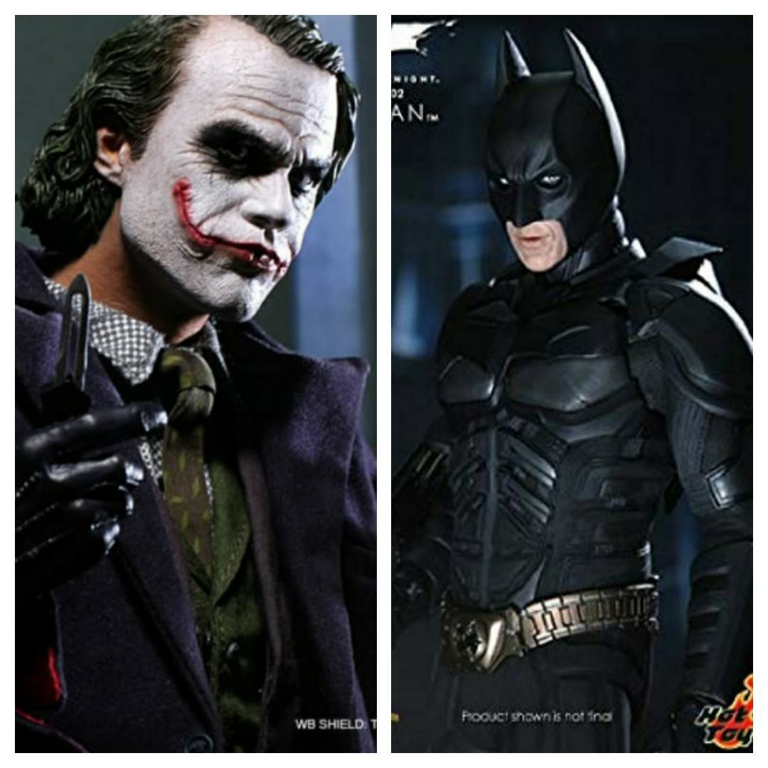 Hot Toys Dx 01 and 02. Joker and Batman Dark Knight begins, Hobbies & Toys, Toys & Games on ...