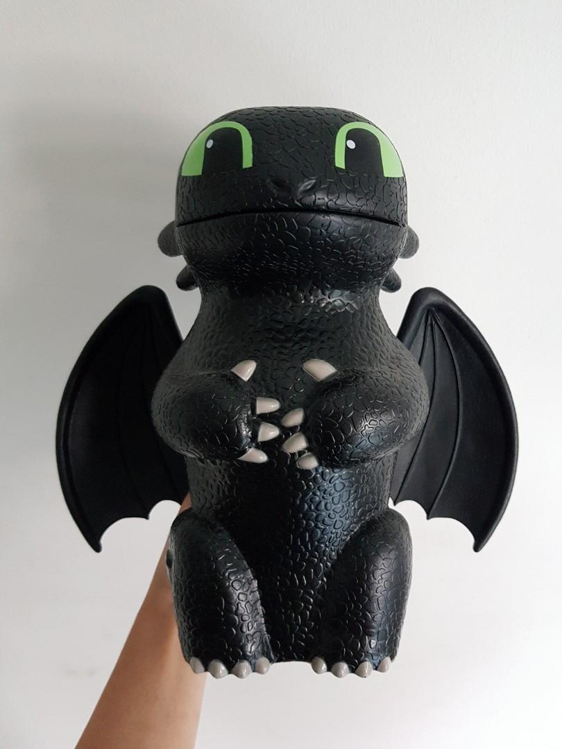 How to Train Your Dragon Night Fury Toothless Popcorn Bucket, Hobbies ...