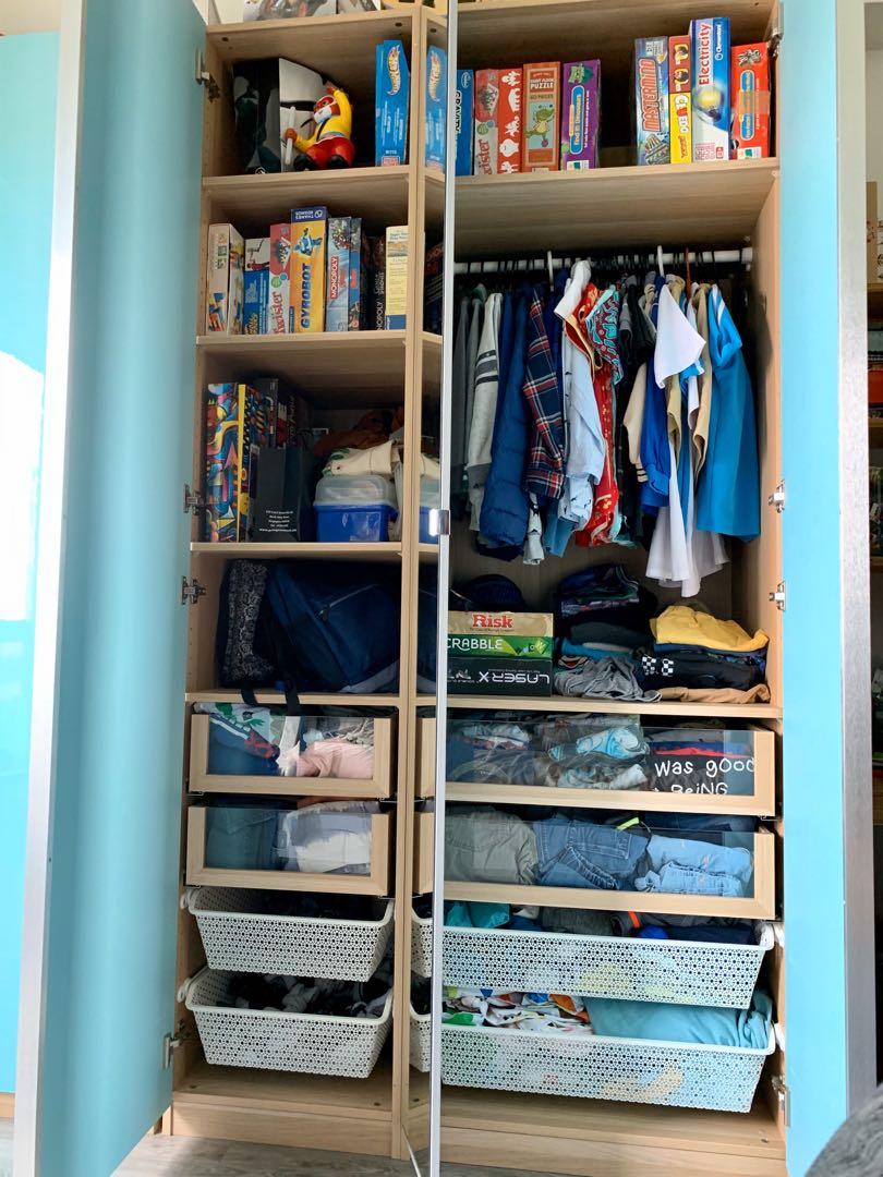 IKEA PAX wardrobe, Babies & Kids, Baby Nursery & Kids Furniture, Kids ...