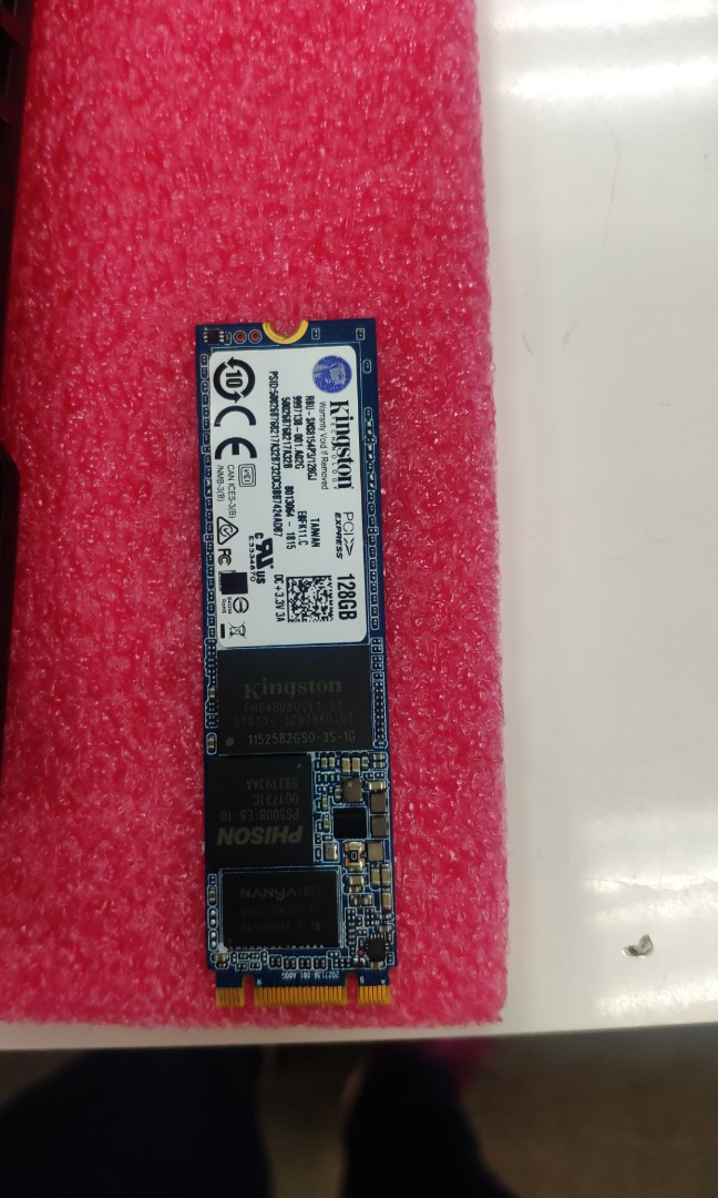 Kingston 128GB M.2 SSD, Computers & Tech, Parts & Accessories, Hard ...