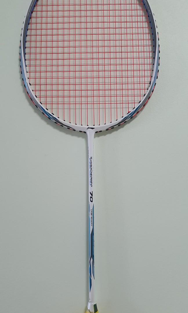 Li Ning Turbo charging 70, Sports Equipment, Sports & Games, Racket ...