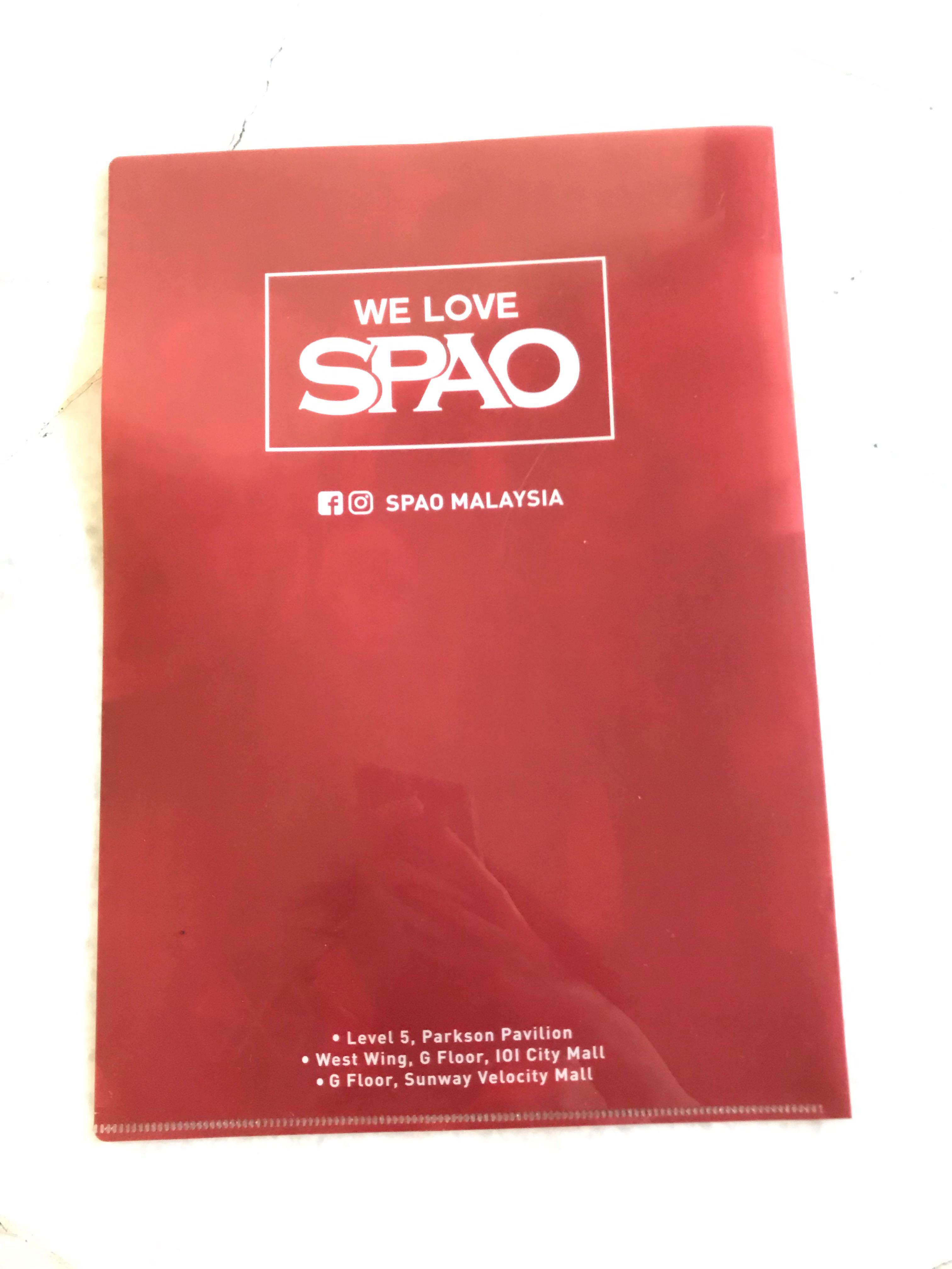 Limited Edition Exo x Spao A4 File, Hobbies & Toys, Collectibles & Memorabilia, Fan Merchandise ...