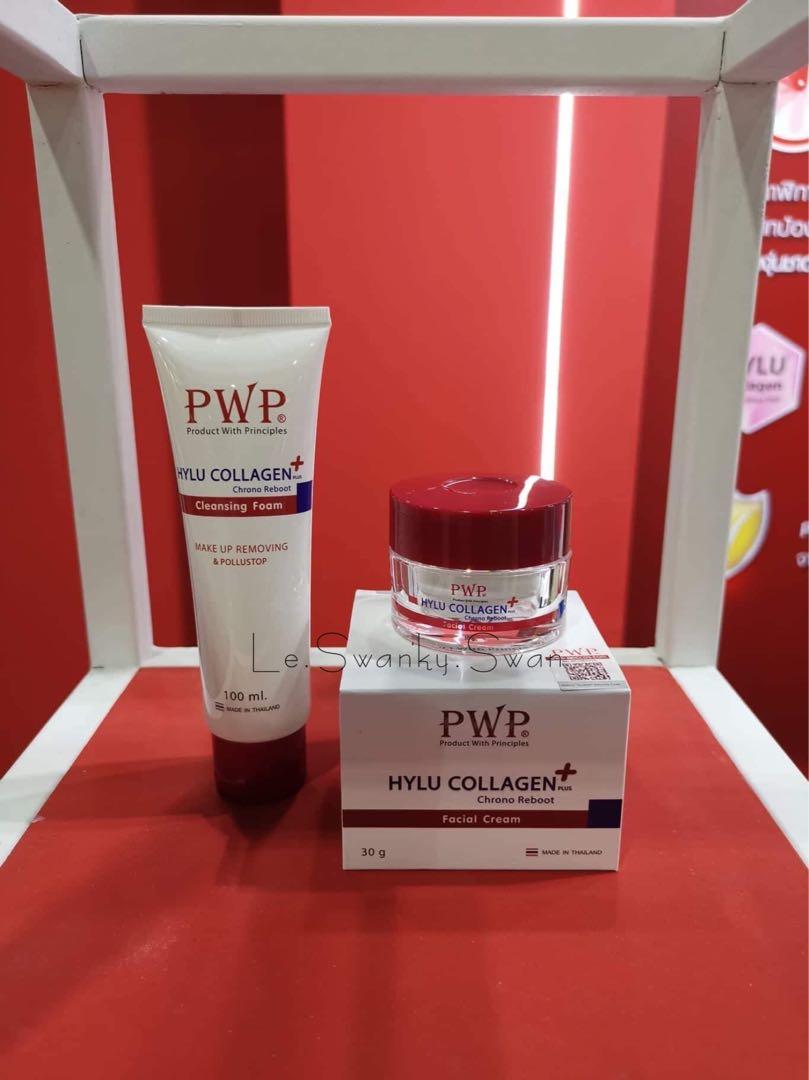 [New Product] PWP Hylu Collagen Plus Chrono Reboot Facial Foam, Beauty ...
