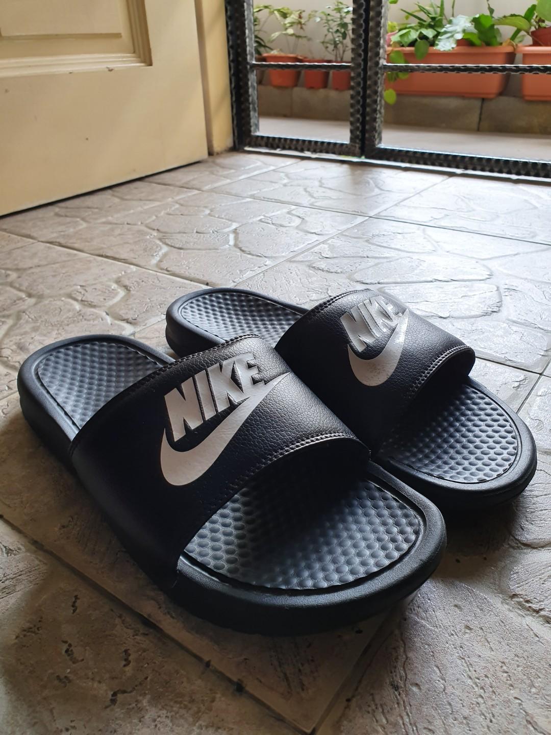 Nike Benassi Slides Mens Fashion Footwear Flipflops And Slides On