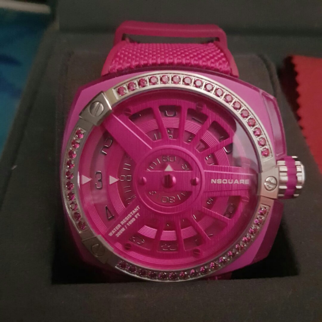 NSQUARE Limited Edition Pink, Luxury, Watches on Carousell