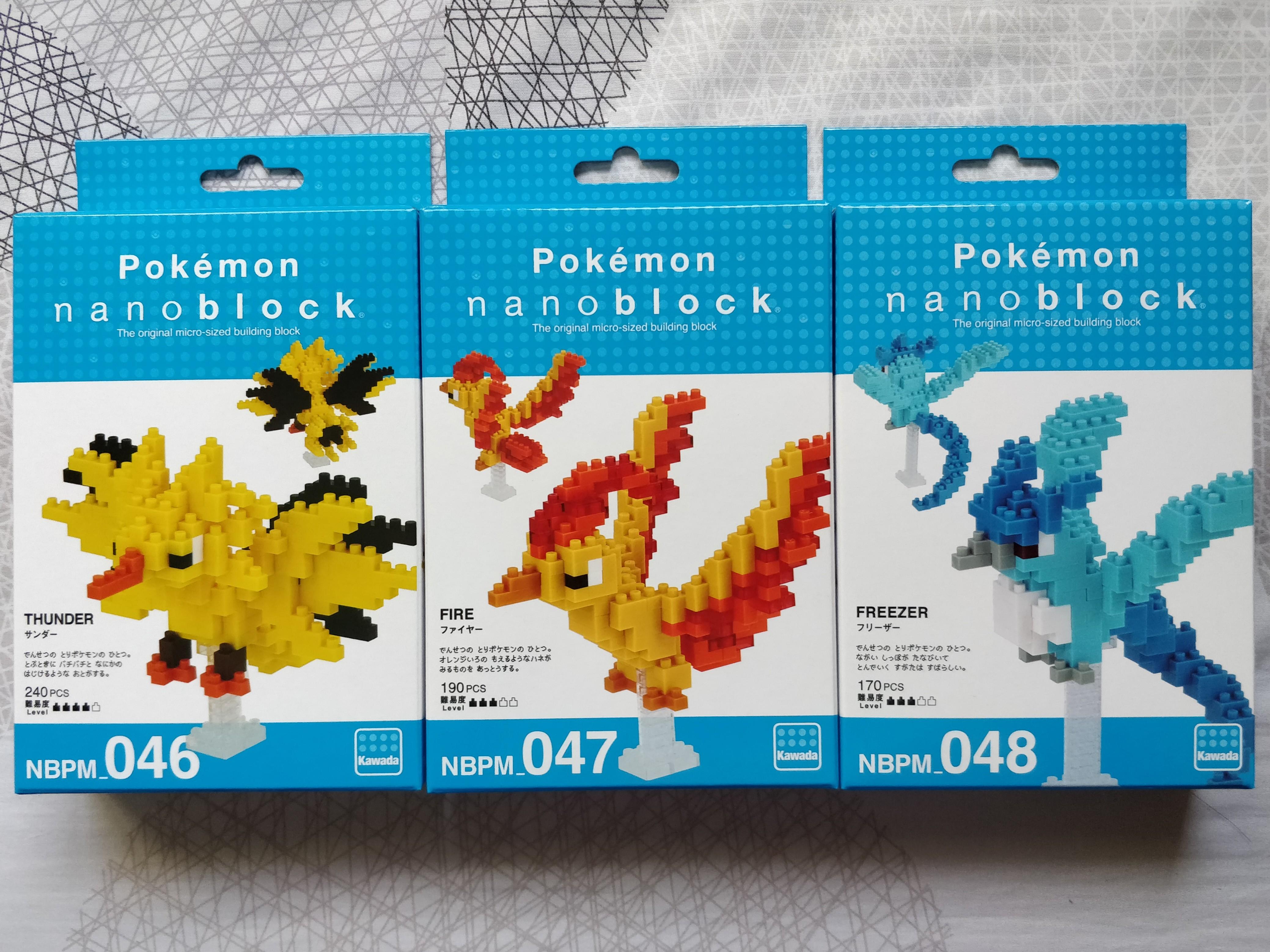 Original Pokemon Nanoblocks, Hobbies & Toys, Toys & Games on Carousell
