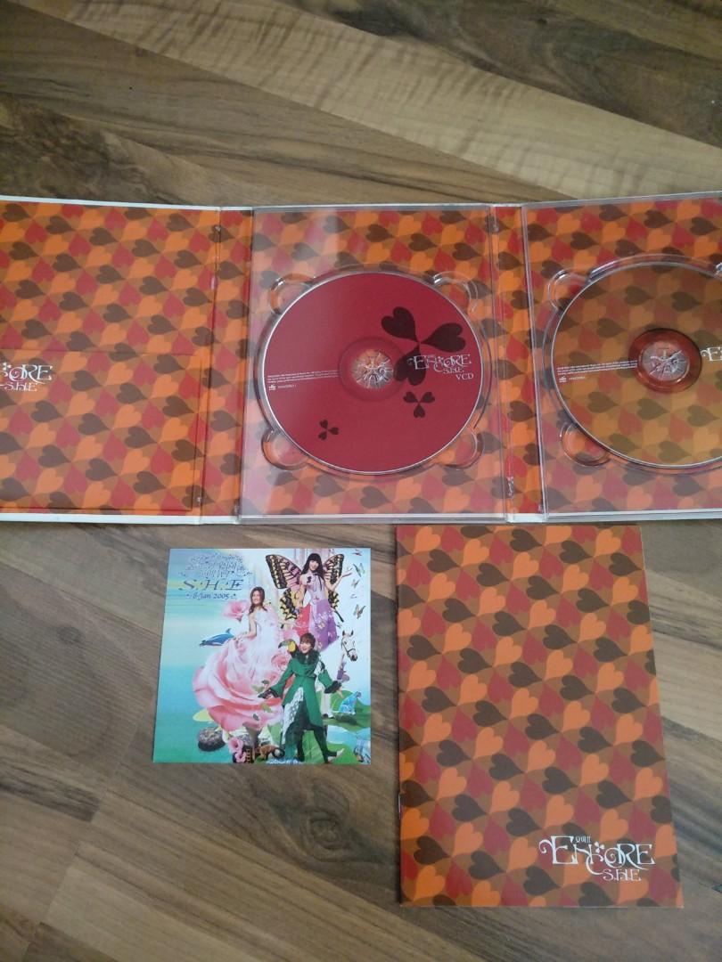 S.H.E Encore VCD and Music CD, Hobbies & Toys, Music & Media, CDs ...