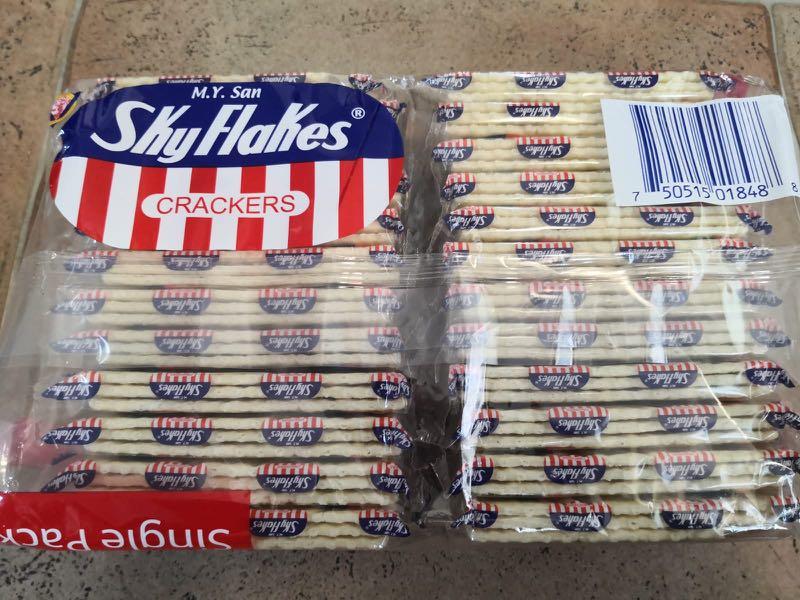 Skyflakes Crackers 24 single packs, Food & Drinks, Packaged & Instant ...