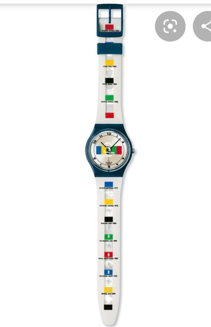 Swatch Maxi Clock MGN183 "104 Years", Hobbies & Toys, Memorabilia ...