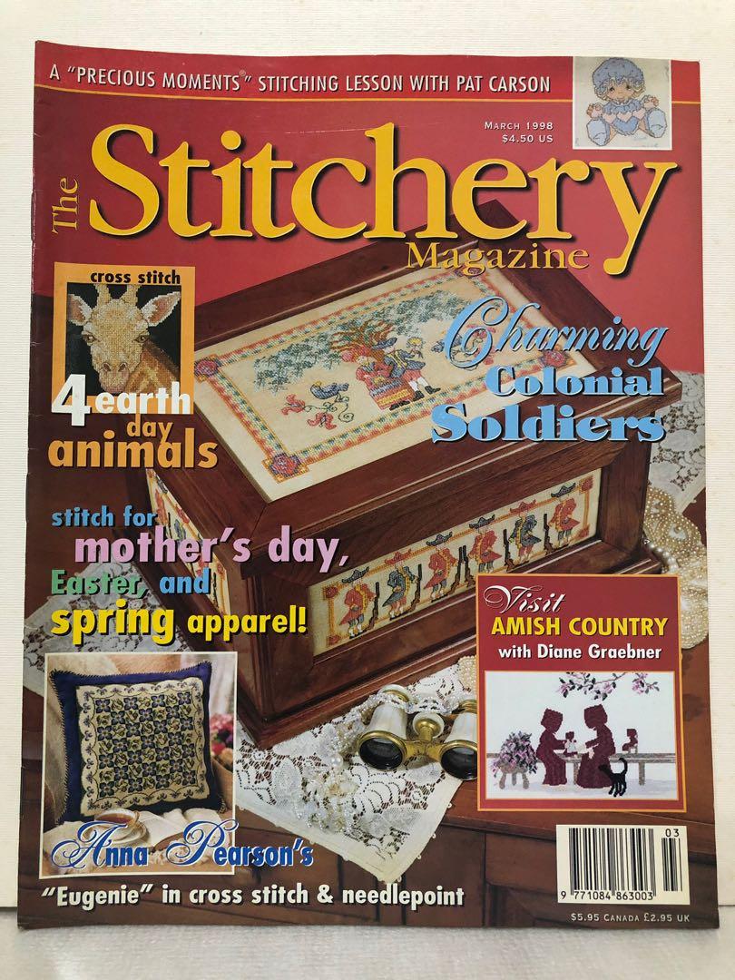 The Stitchery Magazine March 1998, Hobbies & Toys, Books & Magazines ...