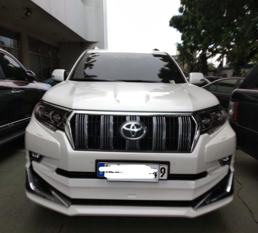 Toyota prado fj150 face lift facelift upgrade to new model body kit ...