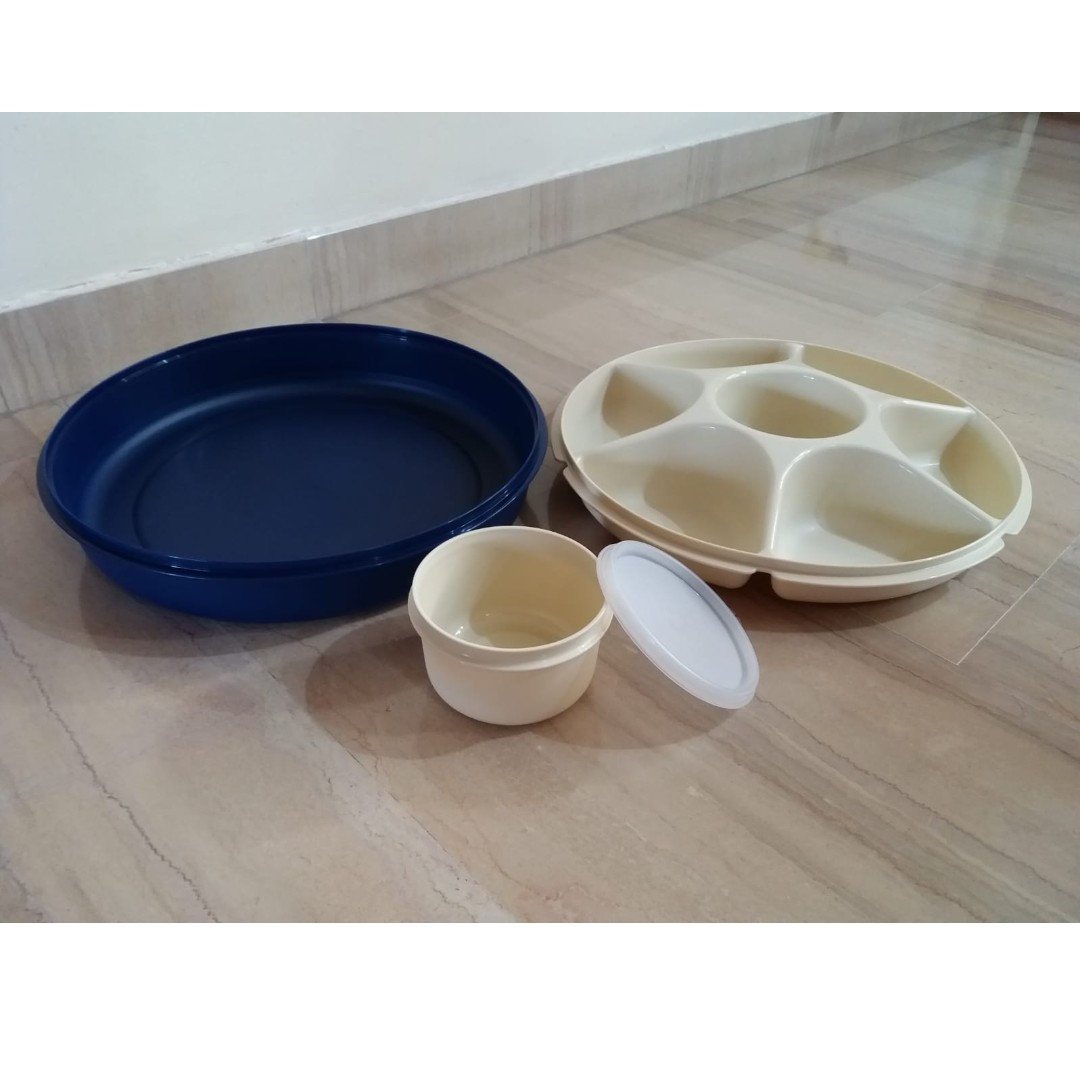 Tupperware Candy Tray / Serving Tray, Furniture & Home Living ...