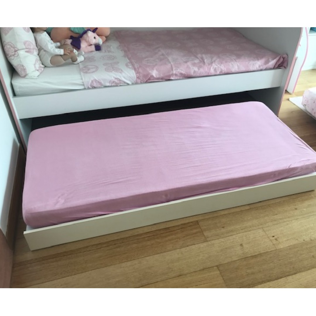 Underbed with wheels, Furniture & Home Living, Furniture, Bed Frames ...