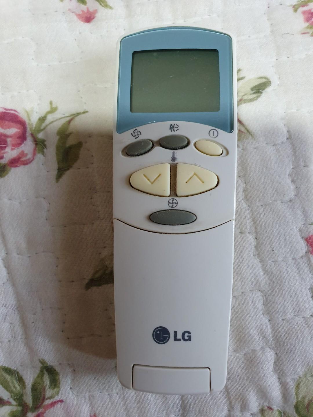 Used LG aircon controller, TV & Home Appliances, Air Conditioners ...