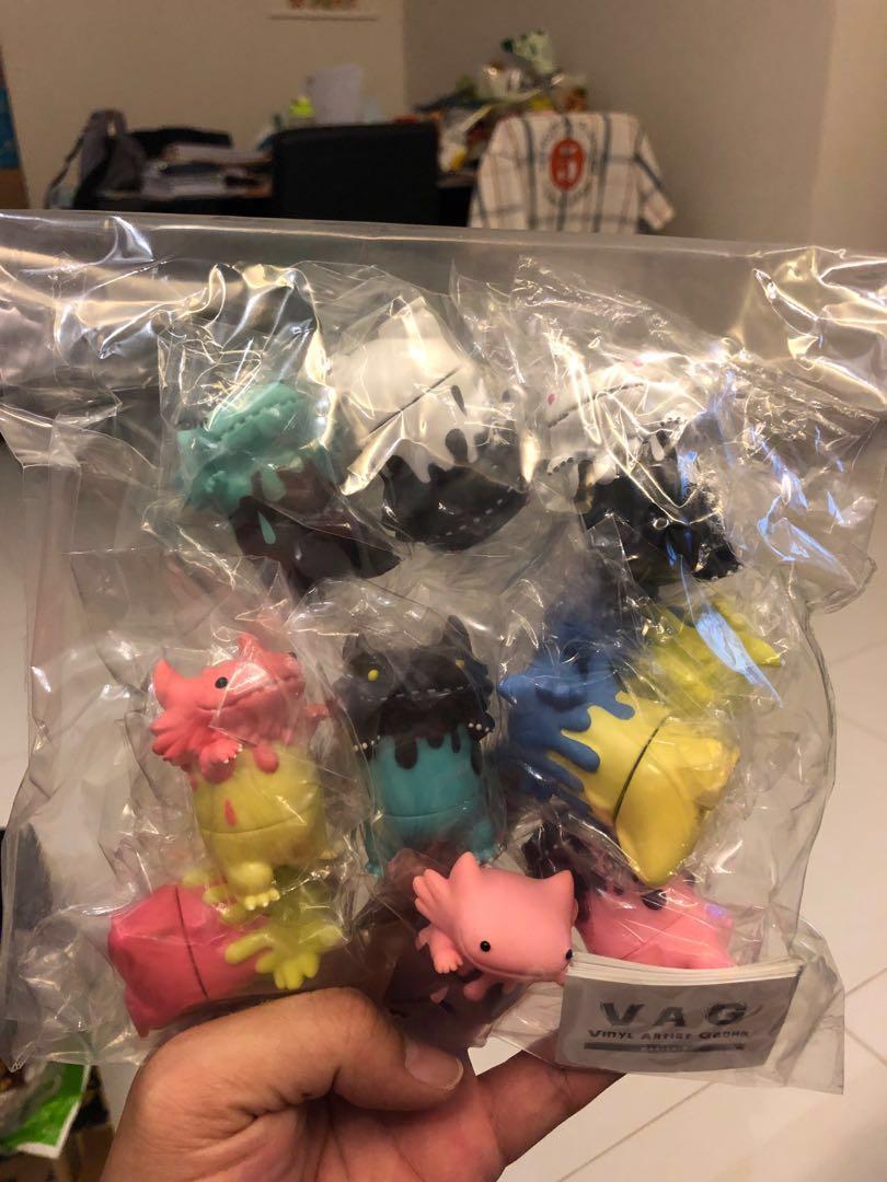 VAG Sofubi Vinyl Artist Gacha Japan Kaiju Sets, Hobbies & Toys, Toys & Games on Carousell