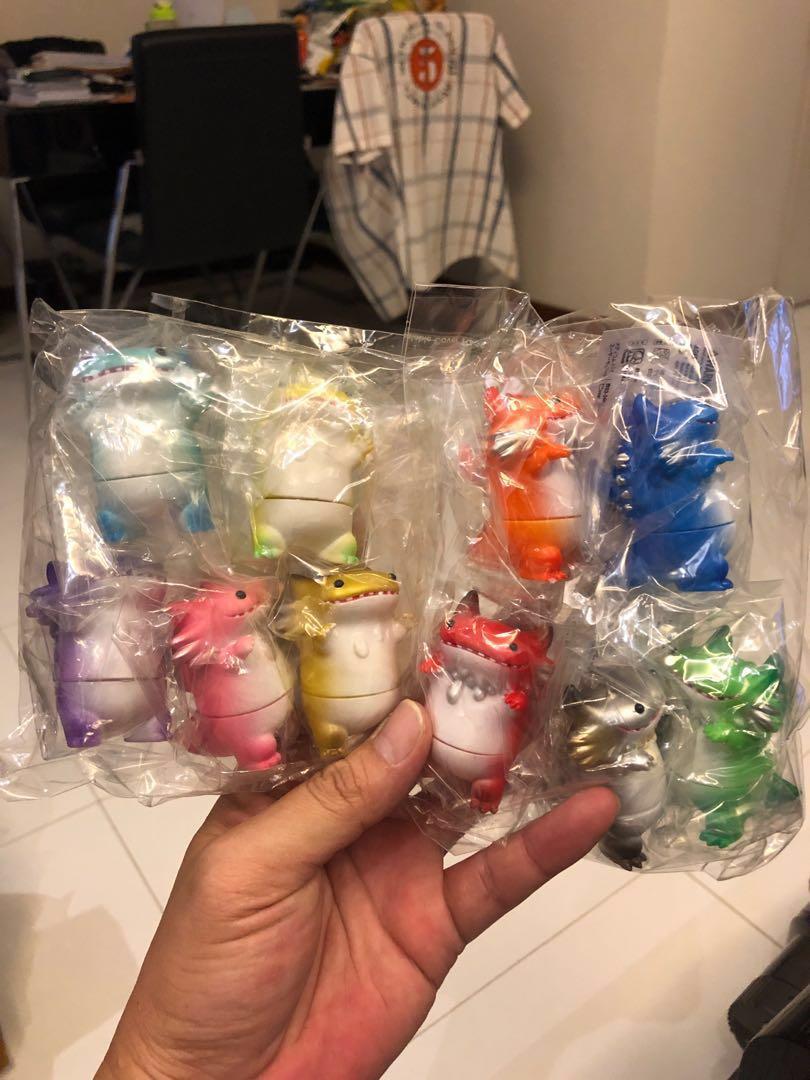 VAG Sofubi Vinyl Artist Gacha Japan Kaiju Sets, Hobbies & Toys, Toys & Games on Carousell
