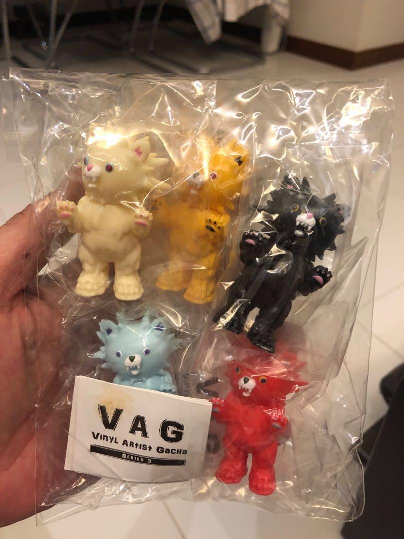 VAG Sofubi Vinyl Artist Gacha Japan Kaiju Sets, Hobbies & Toys, Toys & Games on Carousell