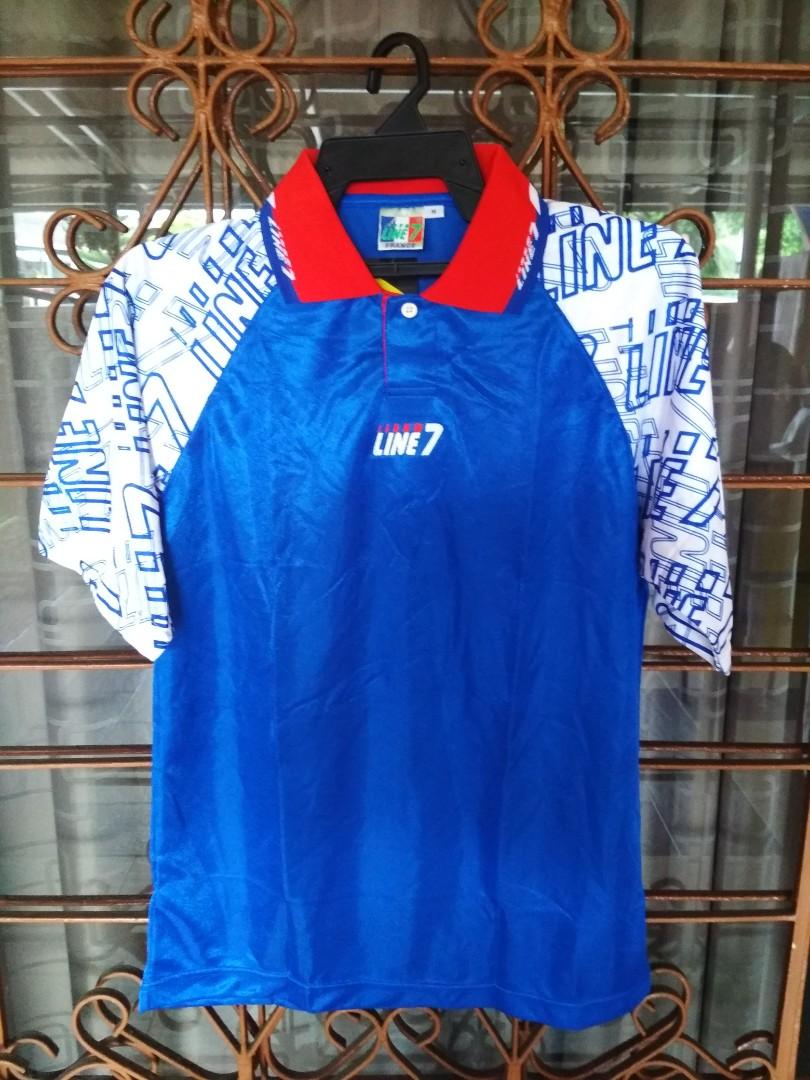 Vintage jersey line 7, Men's Fashion, Tops & Sets, Tshirts & Polo ...