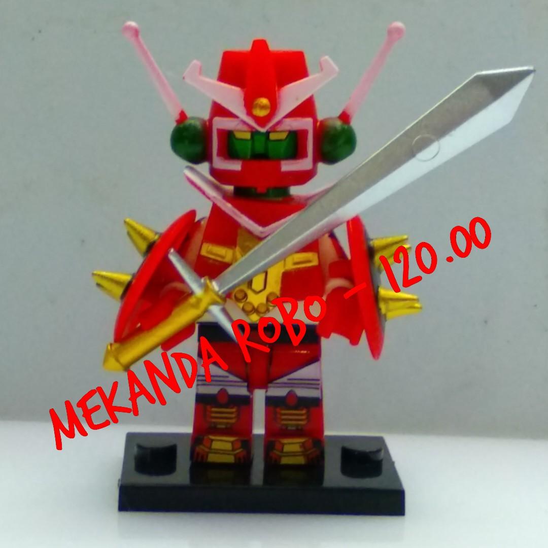 Voltes V Lego and Daimos like Mini-Figure, Hobbies & Toys, Toys & Games ...