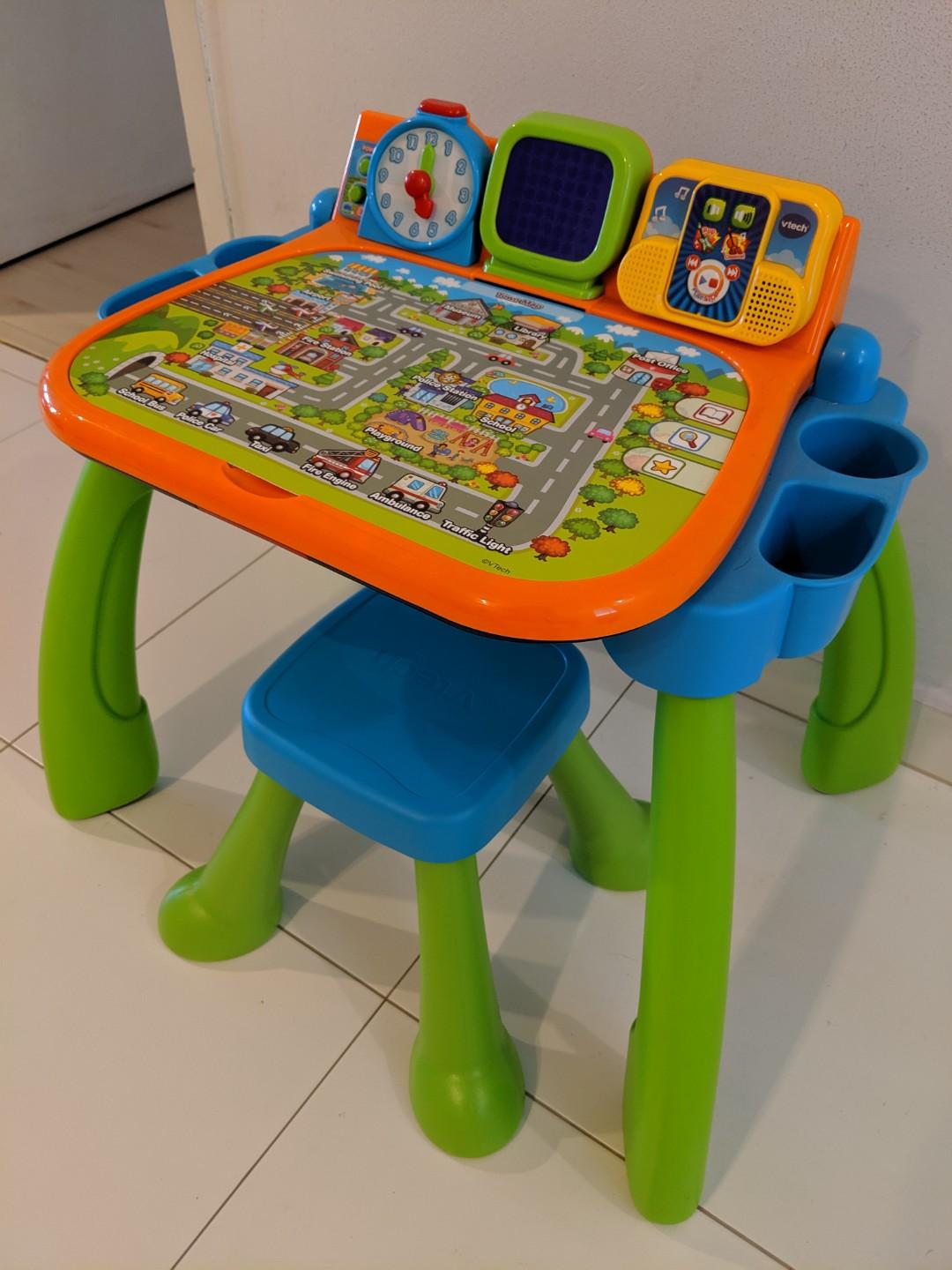VTech Touch And Learn Activity Desk, Babies & Kids, Infant Playtime on ...