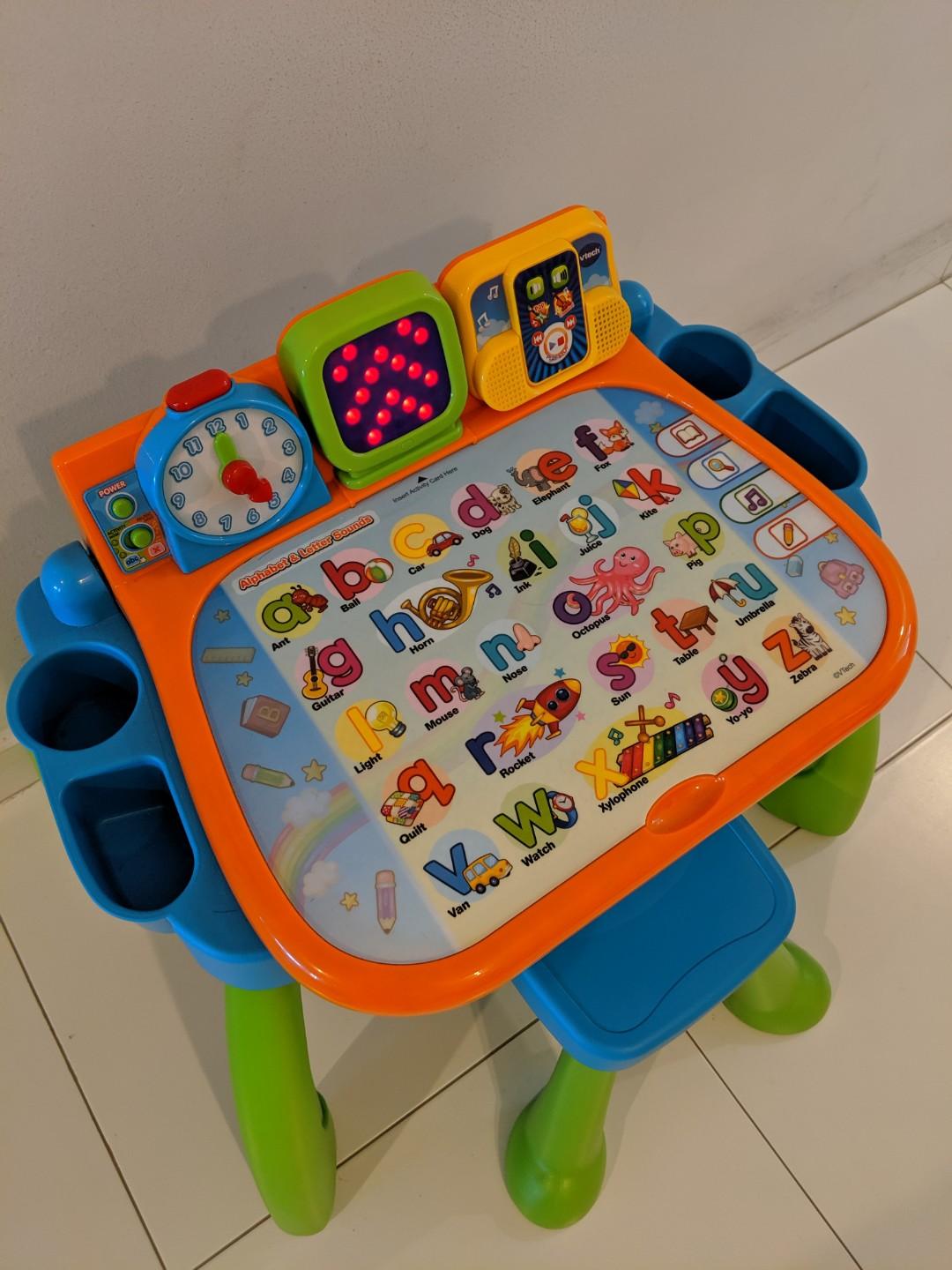 VTech Touch And Learn Activity Desk, Babies & Kids, Infant Playtime on ...