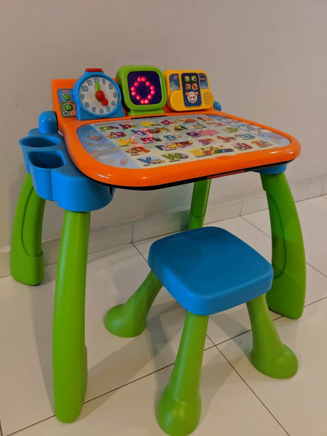 VTech Touch And Learn Activity Desk, Babies & Kids, Infant Playtime on ...
