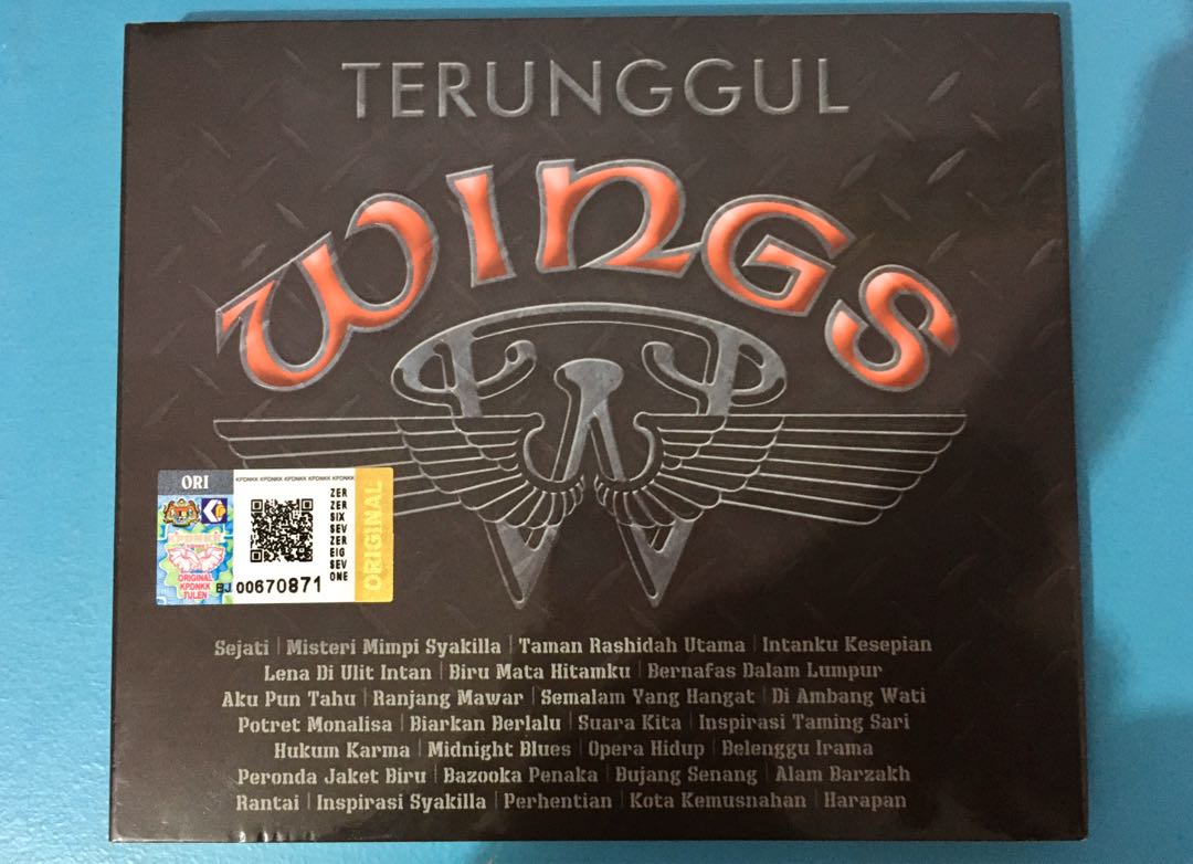 Wings terunggul, Hobbies & Toys, Music & Media, CDs & DVDs on Carousell