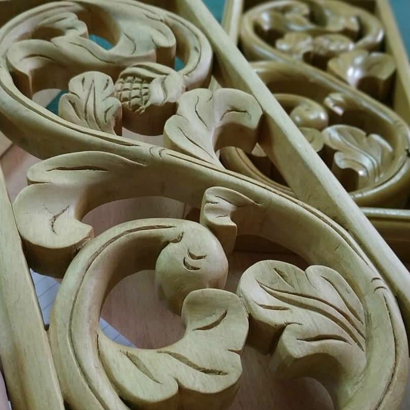 WOOD CARVING PANELS, Furniture & Home Living, Furniture, Tables & Sets ...