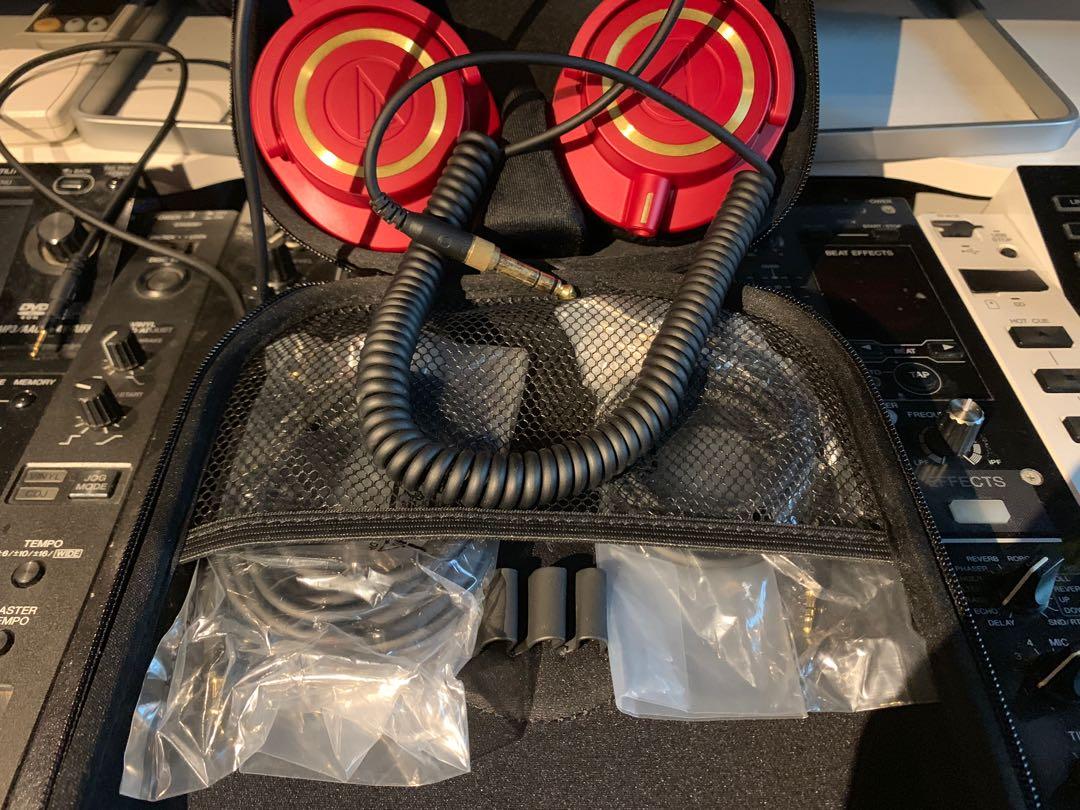 Audio Technica ATH-M50x barely used Limited Edition Red and Gold, Audio ...