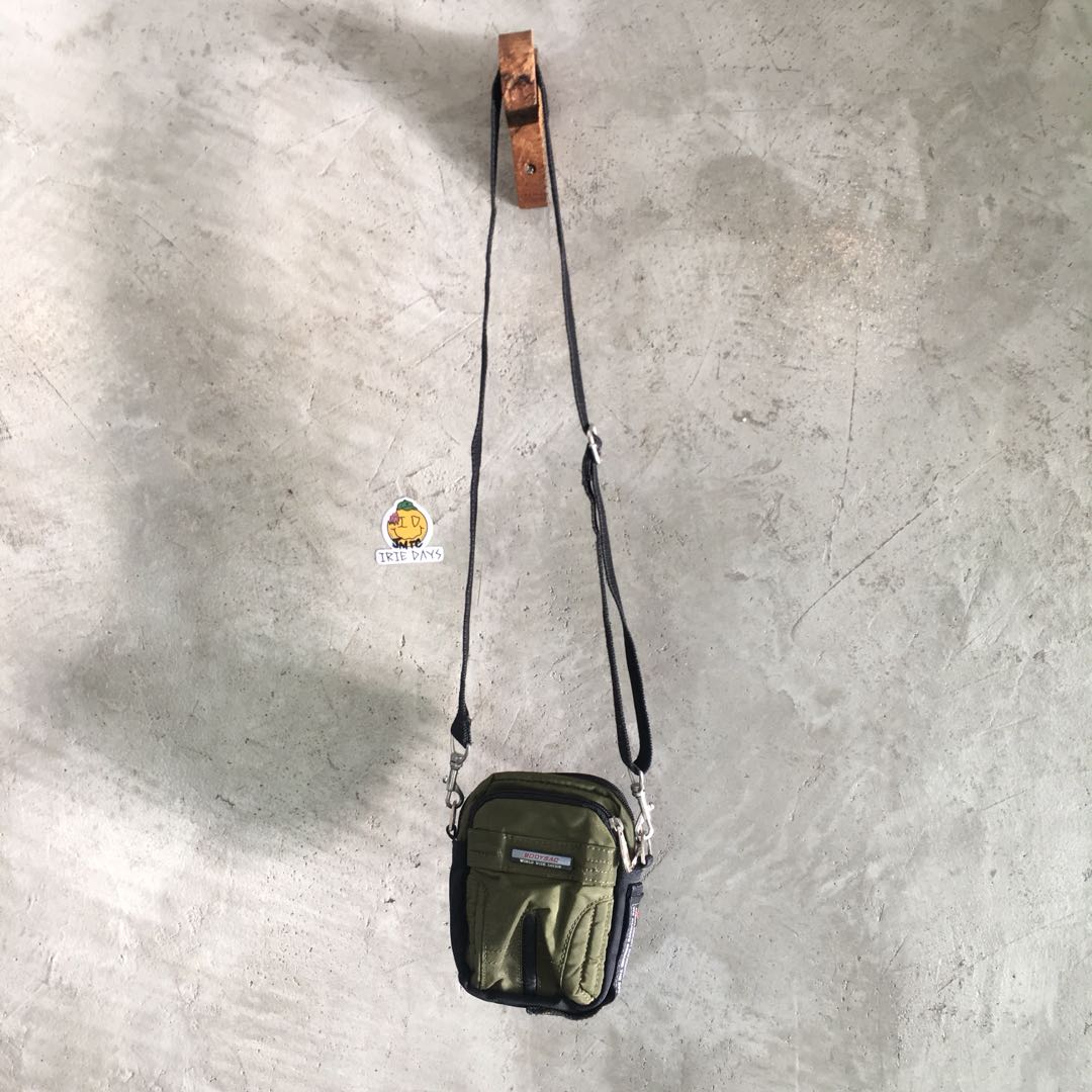 Authentic Bodysac Sling Bag Olive Green, Men's Fashion, Bags, Sling ...