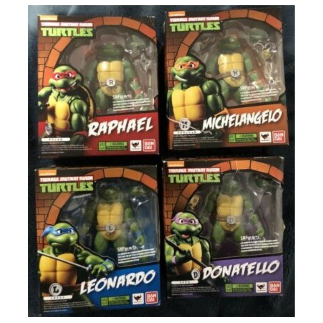 Bandai Tamashii Nations SH Figuarts Teenage Mutant Ninja Turtles TMNT ...