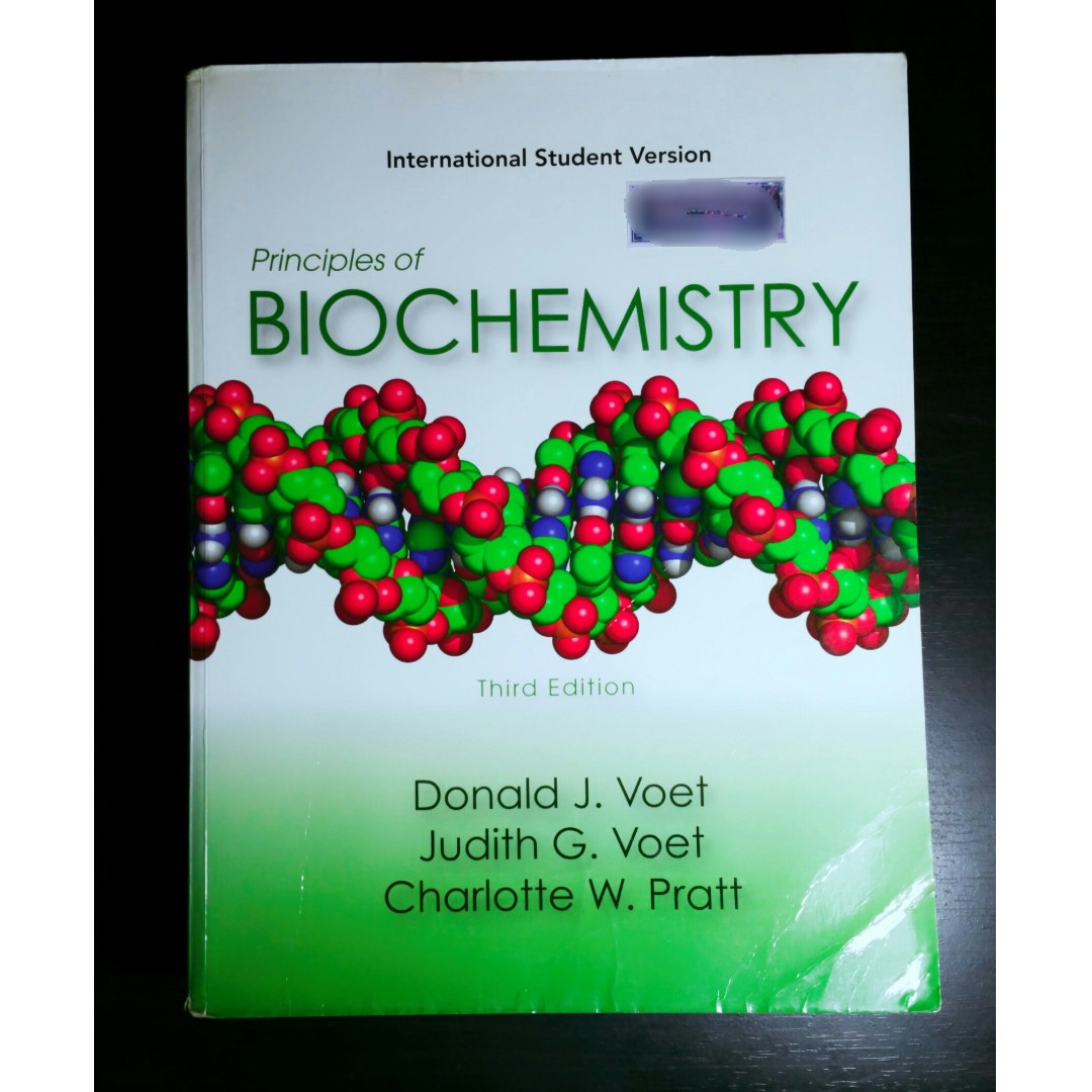 BIOCHEMISTRY Book by Voet (International Student Edition), Hobbies ...