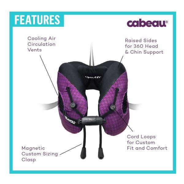 【美國代購】Cabeau Evolution Cool 防汗通氣頸枕（可壓縮超方便）, 興趣及遊戲, 旅行, 旅遊 - 旅行必需品及用品 ...