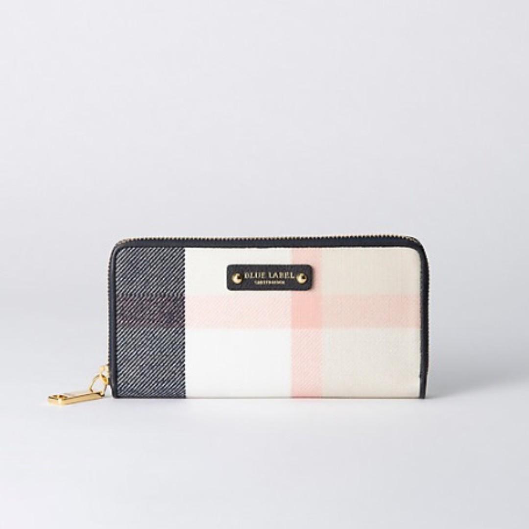 Crest Bridge Check PVC wallet, Women's Fashion, Bags & Wallets, Wallets ...