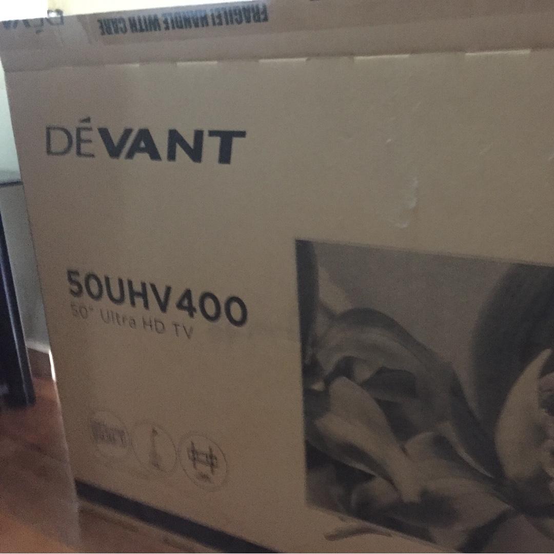 Devant 50UHV400 tv ultraHD tv , 50”, TV & Home Appliances, TV ...