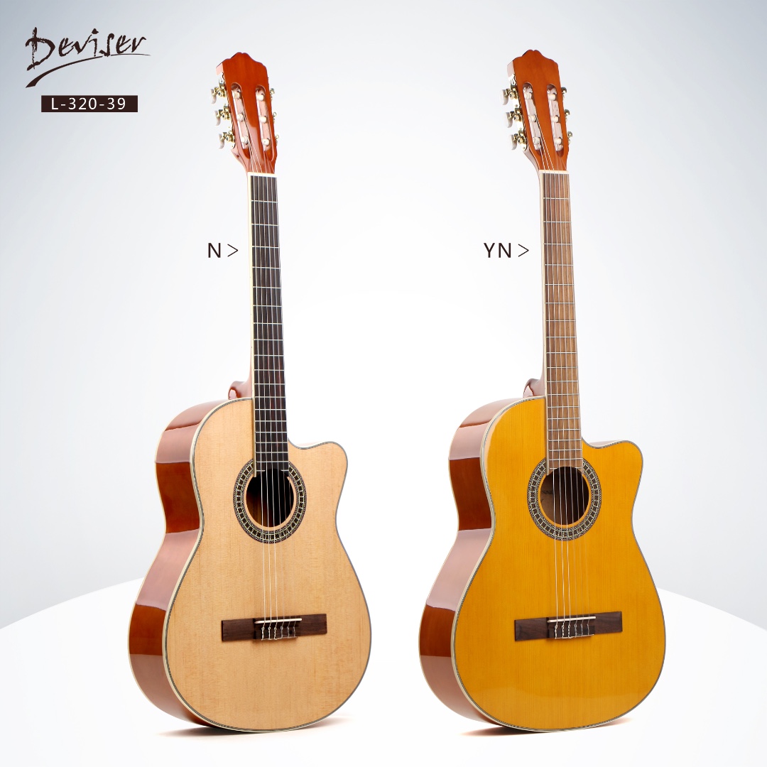 Deviser Cutaway Classical Guitar, Music & Media, Music Instruments on ...