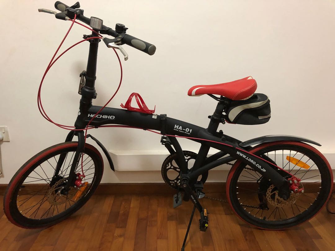 Foldable road bike (Akita Japan Design), Sports Equipment, Bicycles & Parts, Bicycles on Carousell