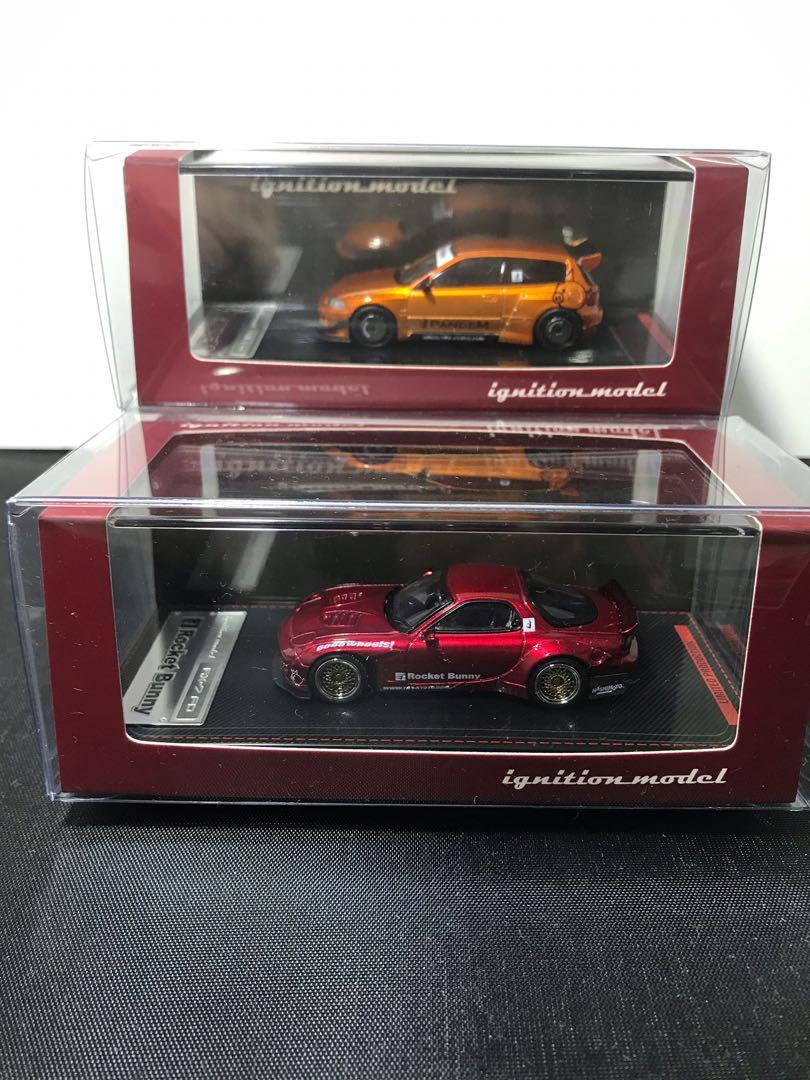 Ignition Model 1/64 EG6 and RX7, Hobbies & Toys, Toys & Games on Carousell