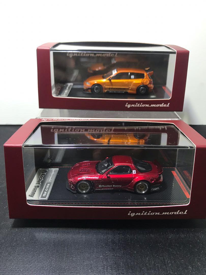 Ignition Model 1/64 EG6 and RX7, Hobbies & Toys, Toys & Games on Carousell