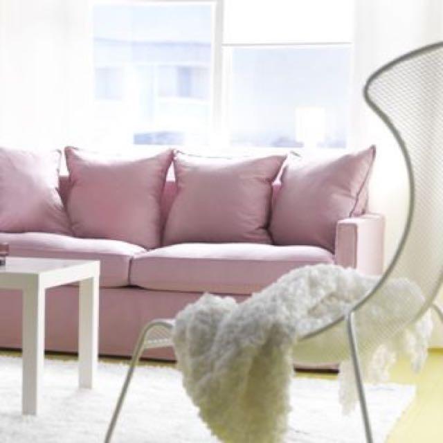 IKEA Easy Chair (White), Furniture & Home Living, Furniture, Chairs on ...