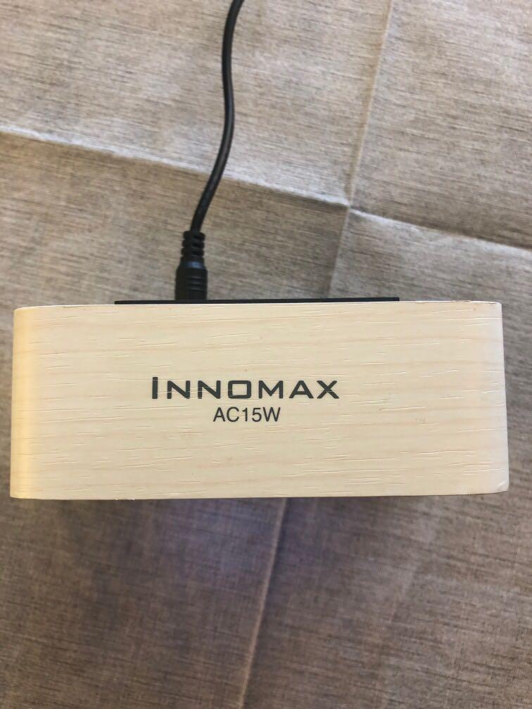 Innomax Electronic wooden clock, 傢俬＆家居, 家居裝飾, 時鐘 - Carousell
